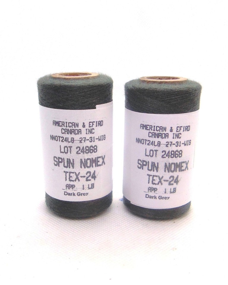Nomex Fire Retardant Thread 100, 200, 500 yd Spool from Tex 24 up to ...
