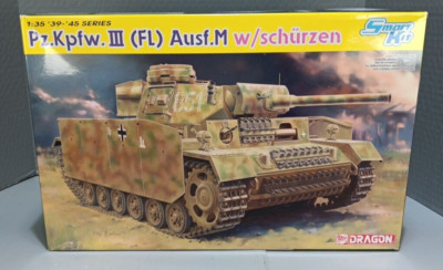 Dragon DN-6776 1/35 Pz.Kpfw.III (Fl) Ausf.M w/Schurzen NOB | eBay