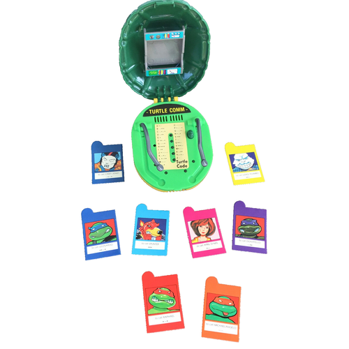 Teenage Mutant Ninja Turtles Communicator + 8 Cards VTG Rare 1991 ...