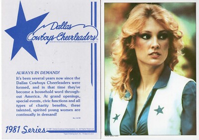 DALLAS COWBOY CHEERLEADERS 30 oversized trading card, factory set ...