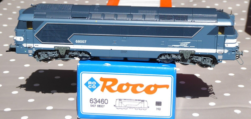 Roco 63460 H0 DCC-Digital Diesellok BR 68007 SNCF Epoche 3/6, Funktion+ ...