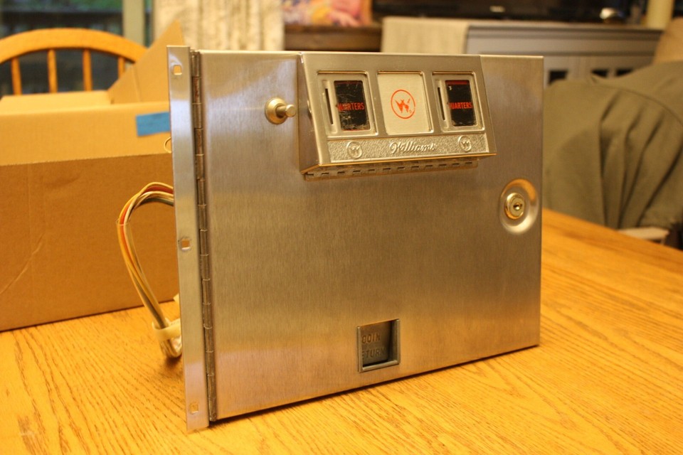 Williams Early Solid State Pinball Machine Coin Door Assembly*UPDATED ...