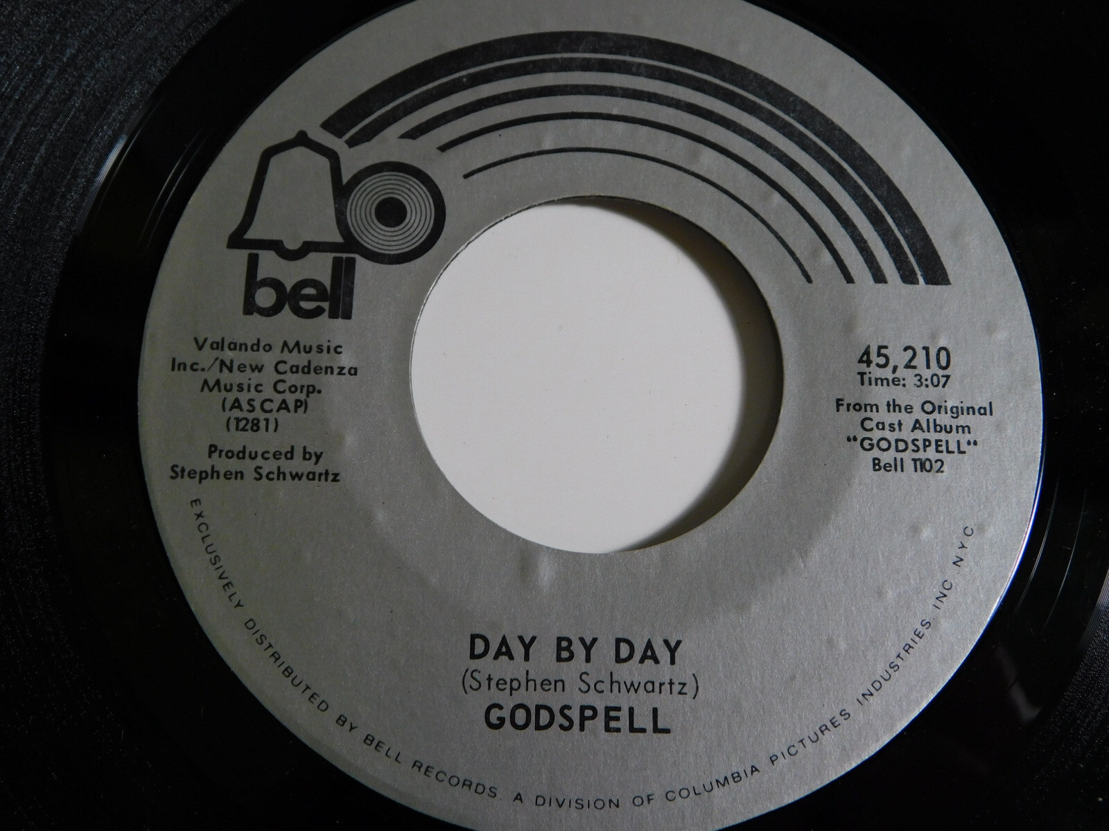 Godspell – Day By Day / Bless The Lord 1972 7" Single Bell 45,210 | eBay