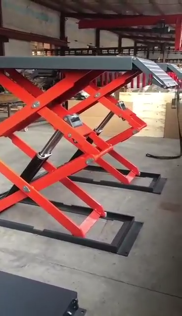 Full Rise Scissor Lift Mid Rise Lift Auto Car Lift Electric Lock ...