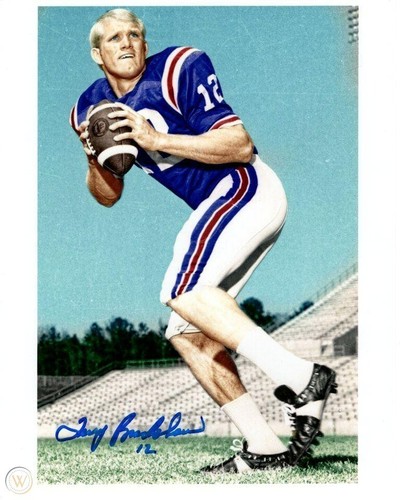 Terry Bradshaw Signed Louisiana Tech Bulldogs Jersey (Player Holo ...