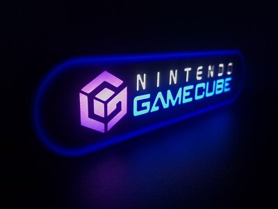 Nintendo GameCube 3d Printed Led Sign | eBay