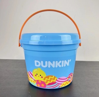 2025 DUNKIN DONUTS EASTER MUNCHKINS BASKET / BUCKET - NEW - SAME DAY ...