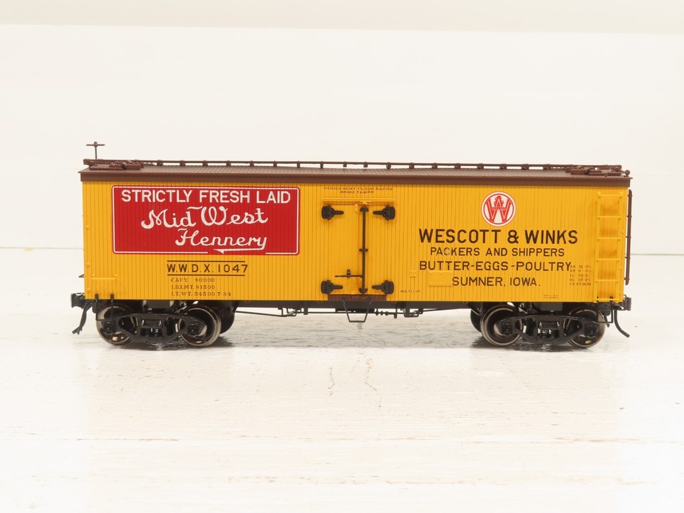 Atlas 3002406-2 Wescott & Winks Wood Reefer Car #1047 LN | eBay