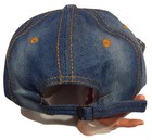 Baseball Cap Ladies Hat Distressed Denim Roses | eBay