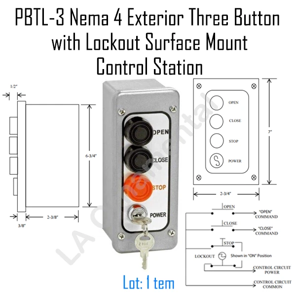 Wire Diagram For Three Button Station