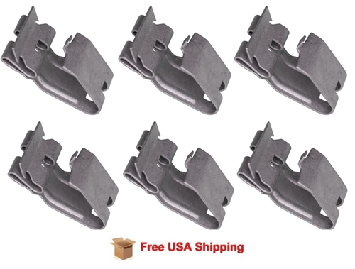 6pc GRILLE CLIPS FOR GM 1500 2500 3500 GMC SYCLONE BLAZER S10 SONOMA ...