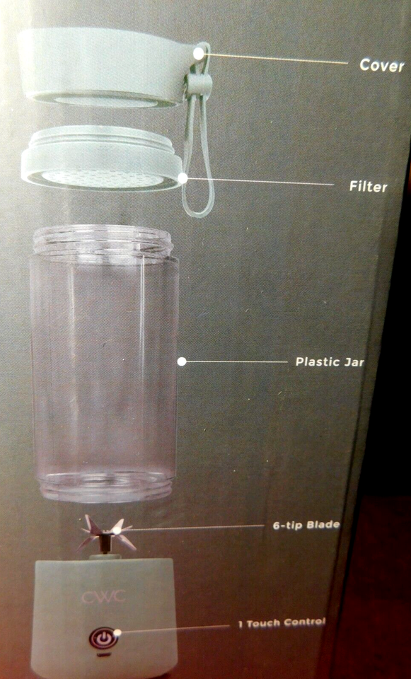 CWC (Cook With Color)~Portable Blender Model #CPBC01 SAG Green 2023 | eBay