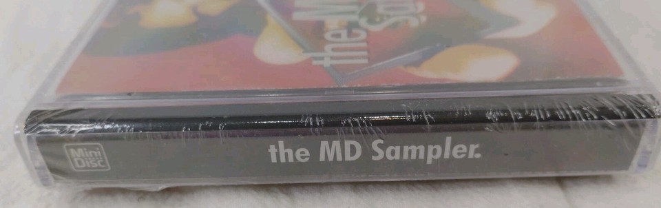THE MD SAMPLER. MINIDISC Mini Disc Rare Sealed With Rose Records Coupon ...