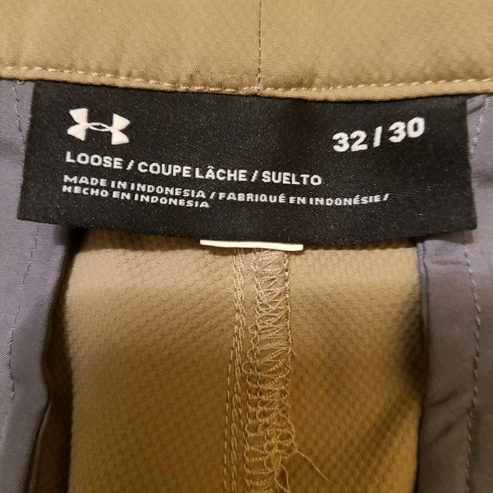 Under Armour Men's Tan Golf Performance Pants 32x30 Style Code 1300198 ...