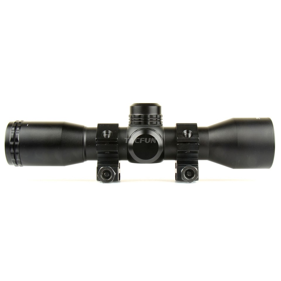 Tactical 4X32 Compact .223 .308 Scope /w Rings | eBay