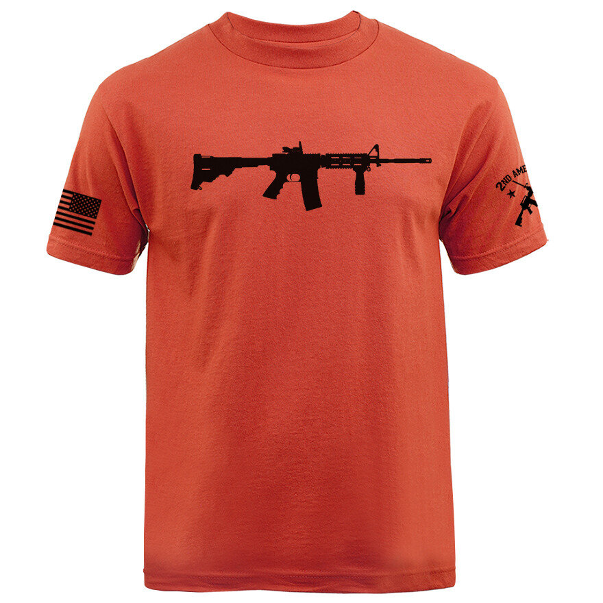AR-15 Rifle Gun Constitution 2nd Amendment Homeland Security T-shirt | eBay
