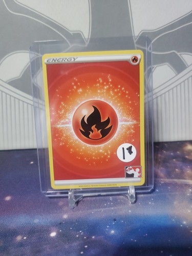 Fire Energy - Prize Pack Series 3 - Stamped Non Holo - Basic Pokémon ...