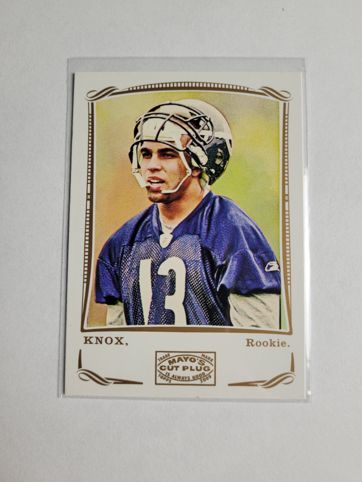 2009 Topps Mayo's Cut Plug Football Rookie #131 Johnny Knox | eBay
