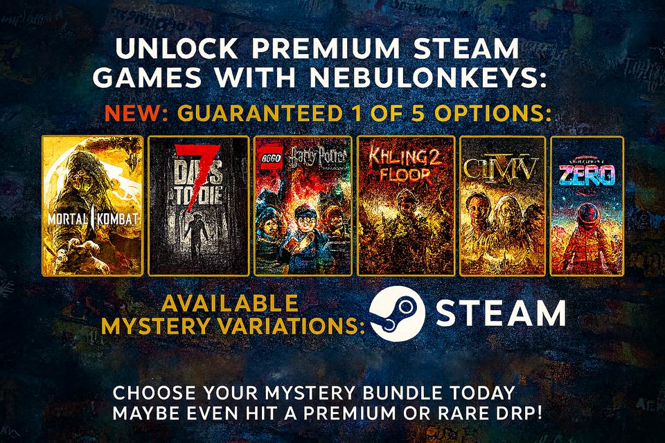 Steam Mystery Game Bundle (5 Keys) – Premium PC Titles | Guaranteed ...