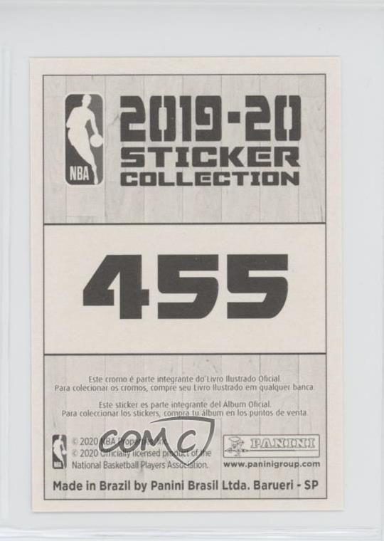 2019-20 NBA Album Stickers 2019-20 Rookies Made in Brazil Tyler Herro ...