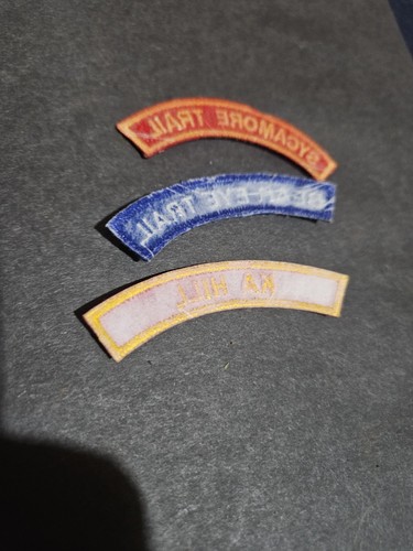 Lot Of 3 Vintage Military Arc Tab Patch | eBay
