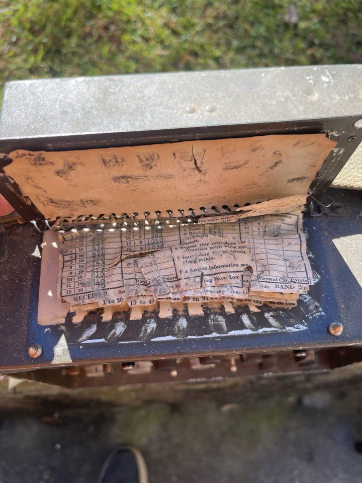 VINTAGE 1940’s WESTINGHOUSE NAVY DEPT. BUREAU OF SHIPS TYPE CRI-43007 ...