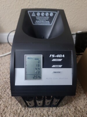 Royal Sovereign FS-4DA Fast Sort 4-Row Auto Coin Sorter Counter Tested ...