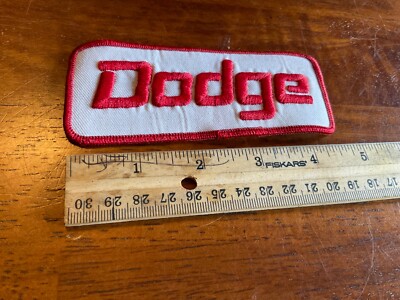Vintage Sew On Patch Dodge Cars Trucks Vans | eBay