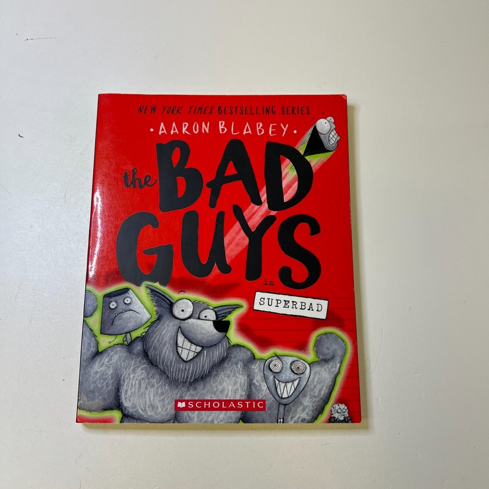 Bad Guys Books 3, 7, 8 Lot of 3 Aaron Blabey Picture Book Scholastic | eBay