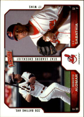 2002 Upper Deck Victory #83 R.Alomar C.Sabathia - NM-MT | eBay