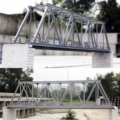 Evemodel HO Scale Model Truss Bridge Kit for Model Track Model Trains ...