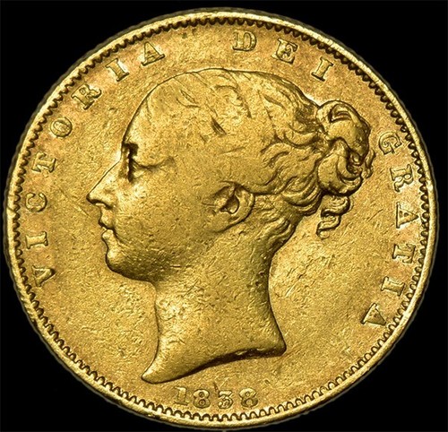 RARE QUEEN VICTORIA 1838 GOLD SOVEREIGN... | eBay UK