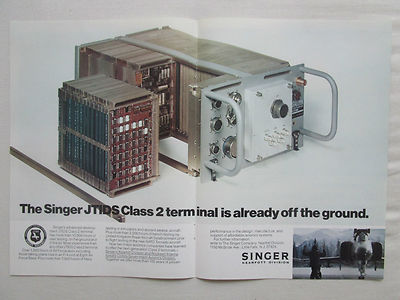 12/1980 PUB SINGER KEARFOTT ROCKWELL JTIDS CLASS 2 TERMINAL F-4 POD ...