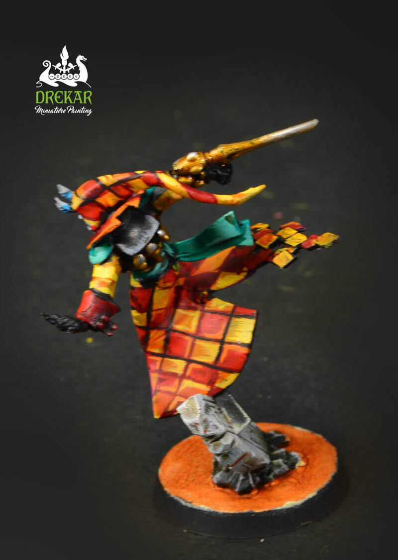 Solitaire Harlequin warhammer 40k ** COMMISSION ** pro painting | eBay