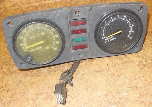 Polaris Indy Wide Track 500 Snowmobile Speedometer Gauges Speedo Dash ...