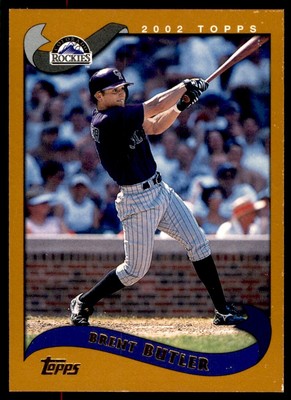 2002 Mint ** Topps Brent Butler Colorado Rockies #538 | eBay