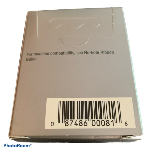 Nukote BR80N Universal Calculator Ribbon Sharp El-2196bl El2196bl NOS ...