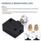 For Car TruckManual Brake Lock Hydraulic Brake Park Line Lock Pressure ...