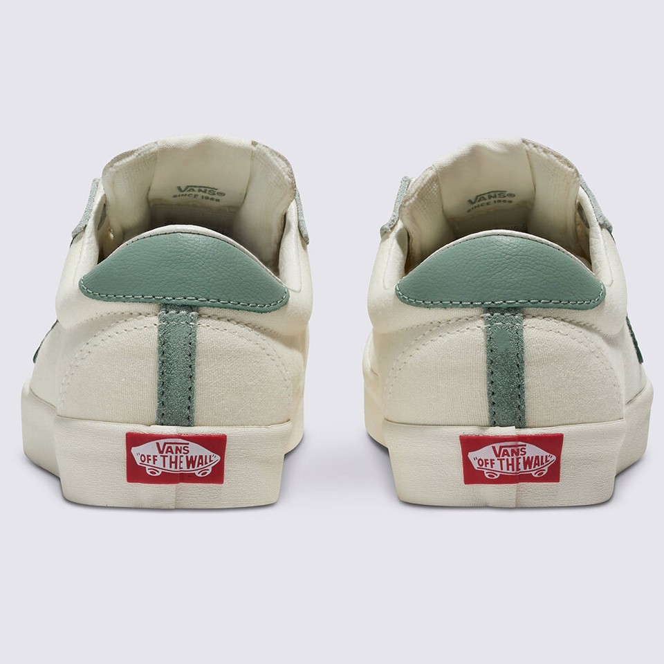 Vans Tri-Tone Sport Low Skate Sneakers Shoes Leather Green VN000CQRGRN ...