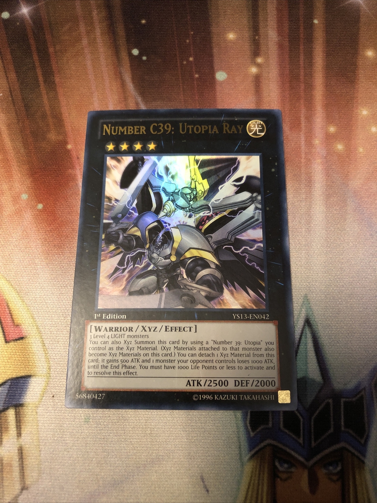 Yugioh Number C39: Utopia Ray Ultra YS13-EN042 1st Ed | eBay