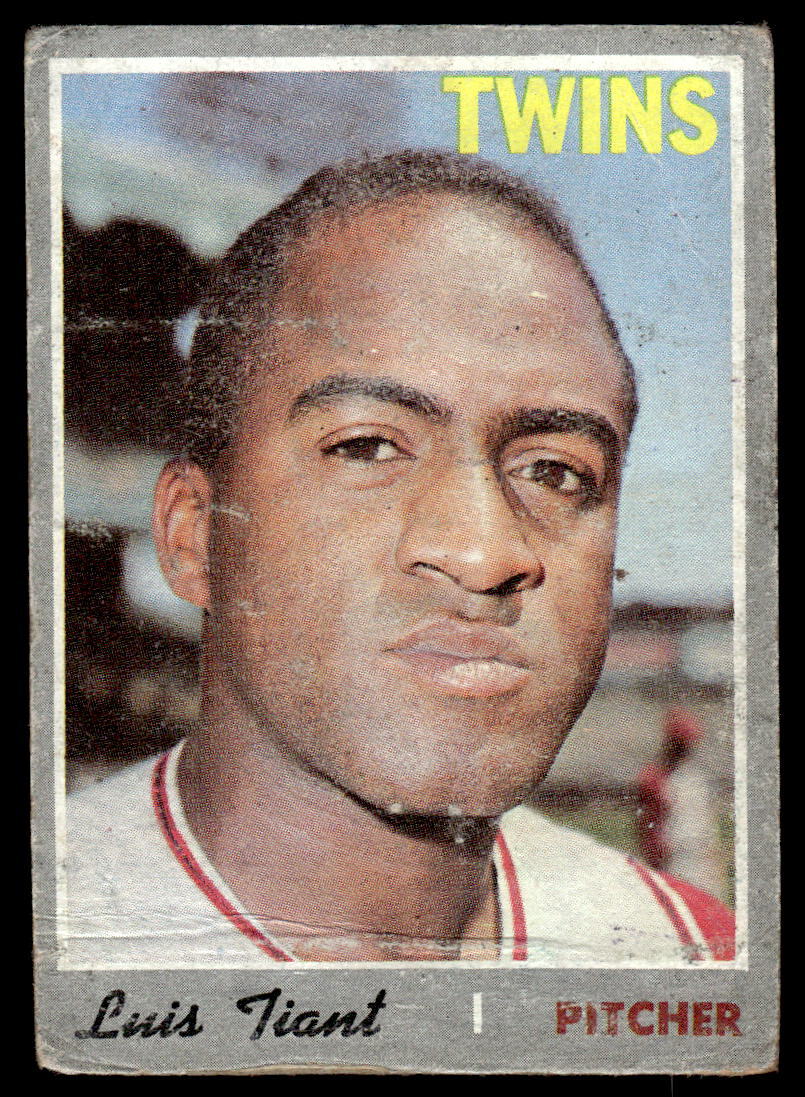 1970 Topps Luis Tiant #231 Minnesota Twins Baseball Card | eBay