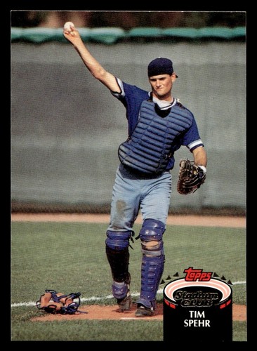 Stadium Club Tim Spehr #96 Kansas City Royals 1992 | eBay