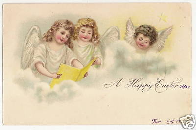 Nash Angel Angels Singing Heaven Easter Postcard Series | eBay