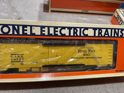 O Scale Nickel Plate Road Reefer Car By Lionel 6-19527 LNIB | eBay