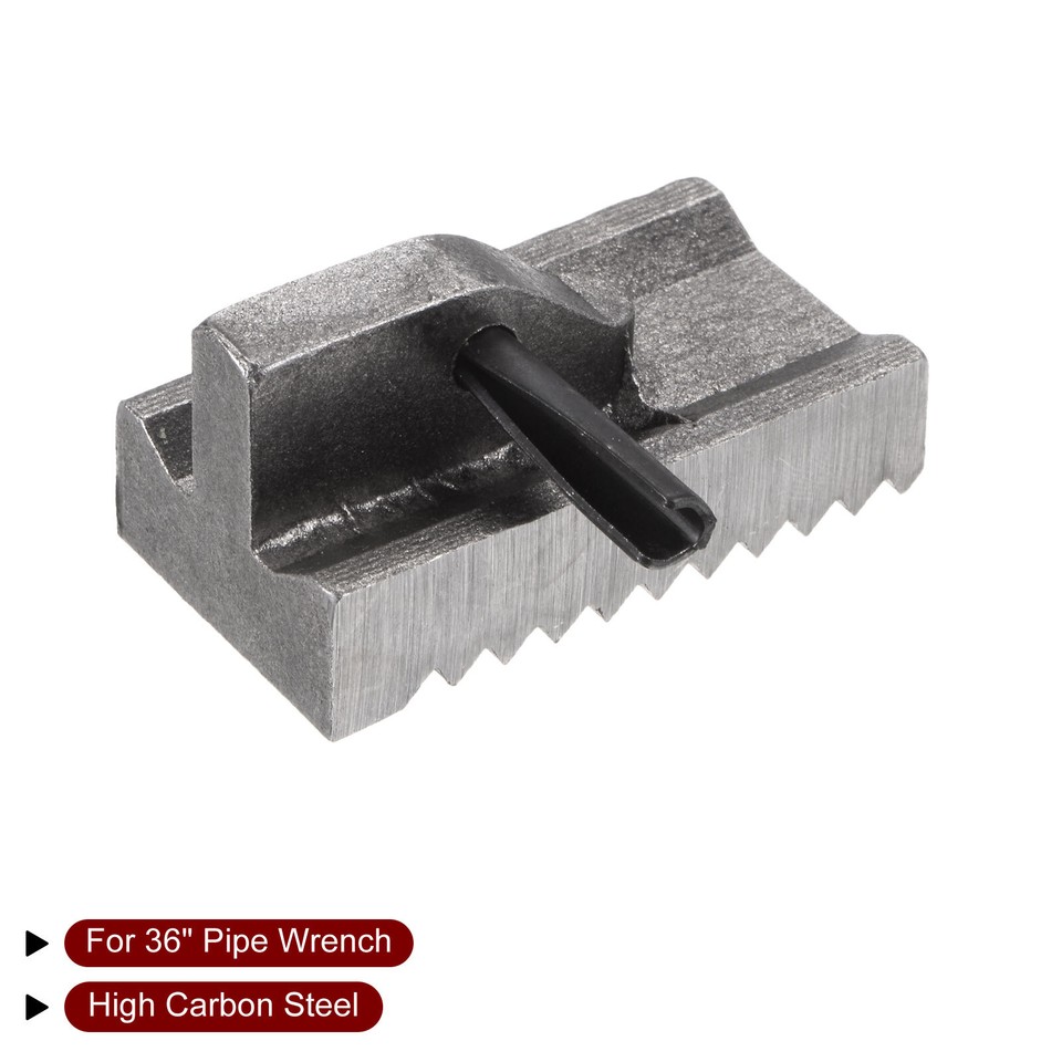 36" Pipe Wrench Heel Jaw FOR WRENCH REPLACEMENT with Pin Assembly | eBay