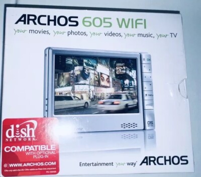 Archos 605 WiFi Silver (30 GB) Digital Media Player | eBay
