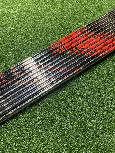 Set Of 10 x NS PRO Modus 3 Tour 125 S Flex TT Golf Shaft 3-PW + 2 Extra ...