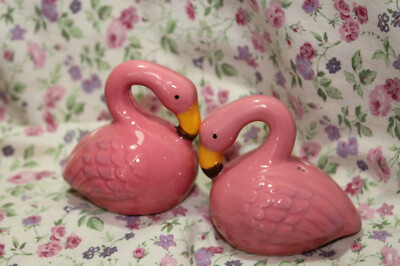 NEW FLAMINGO SALT & PEPPER SET | eBay