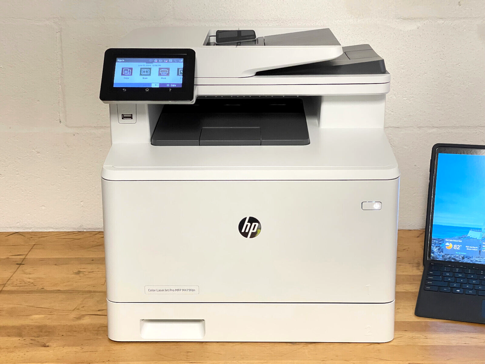 HP Color LaserJet Pro MFP M479fdn All-in-One Printer W1A79A - FULLY ...