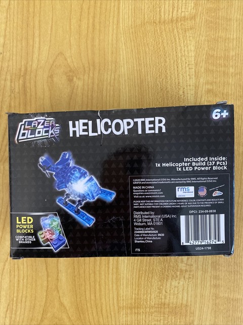 Lazer Blocks Helicopter 38pcs LED Power Blocks 2020 RMS Ty1 for sale ...